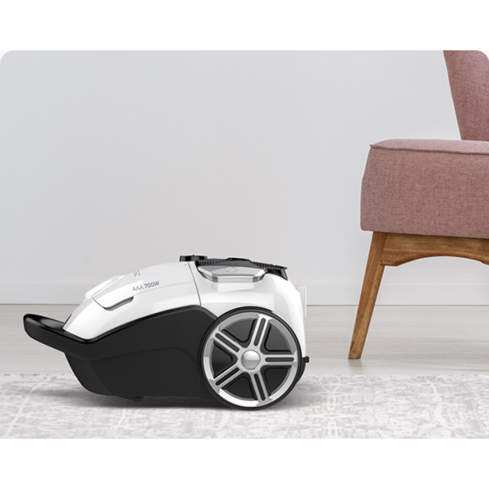 TESLA Usisivač BG400WSnaga 700 W; Klasa AAA; 3 lit,68 dB; perivi HEPA ...